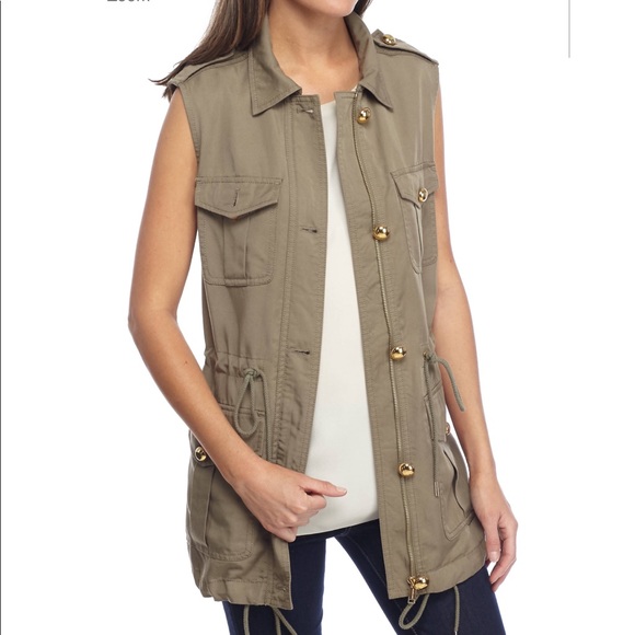 Michael Kors | Tops | Michael Kors Utility Vest | Poshmark
